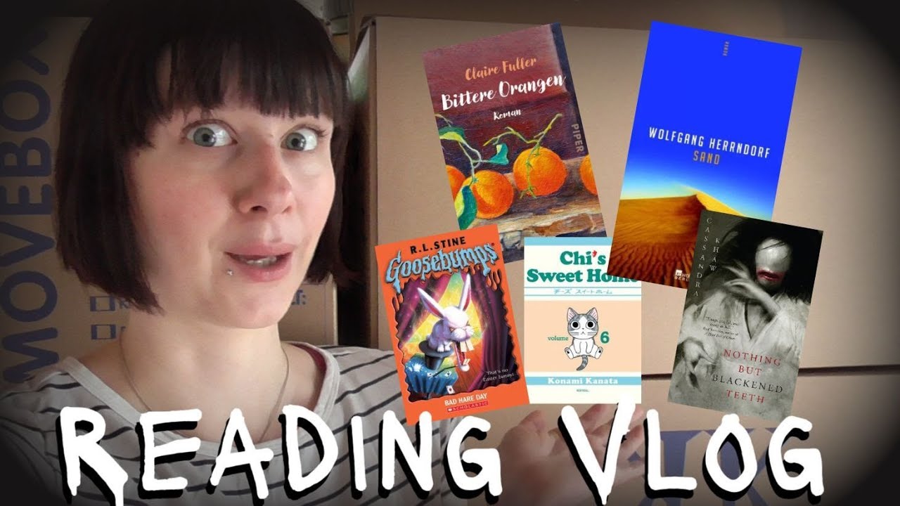 Moving and Reading 5 Books | Magical Readathon | August Reading Vlog ...