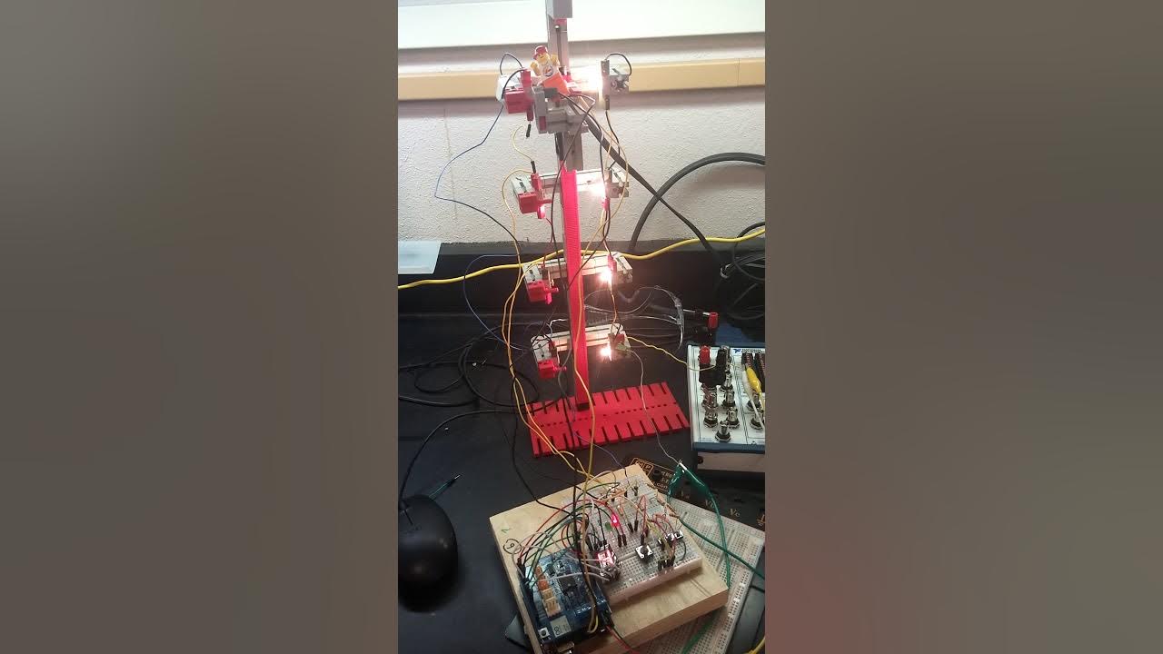 Arduino-based elevator - YouTube