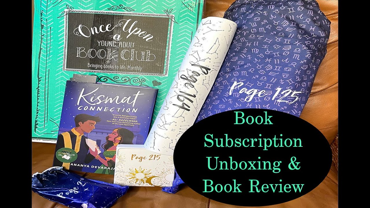 Once Upon a Young Adult Book Club Subscription Box UNBOXING & Book Review July 2023 - YouTube