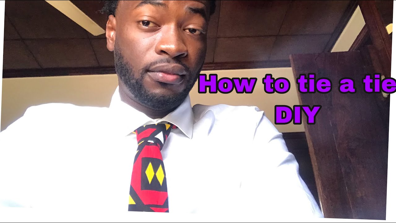 DIY | How to Tie a Short length Necktie| - YouTube