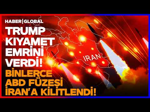 TAHRAN TEYAKKUZDA BİNLERCE ABD FÜZESİ İRAN'A KİLİTLENDİ! Trump Kıyamet Emrini Verdi!