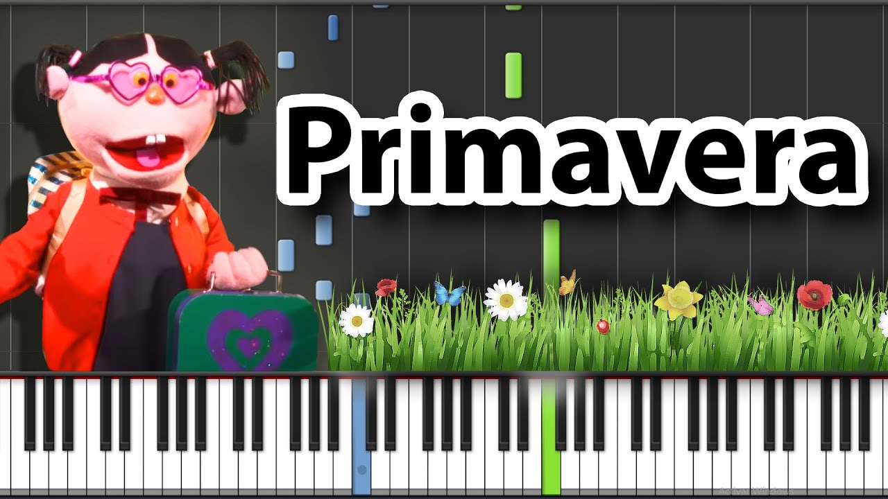 Primavera - 31 Minutos - Piano Karaoke Tutorial - YouTube