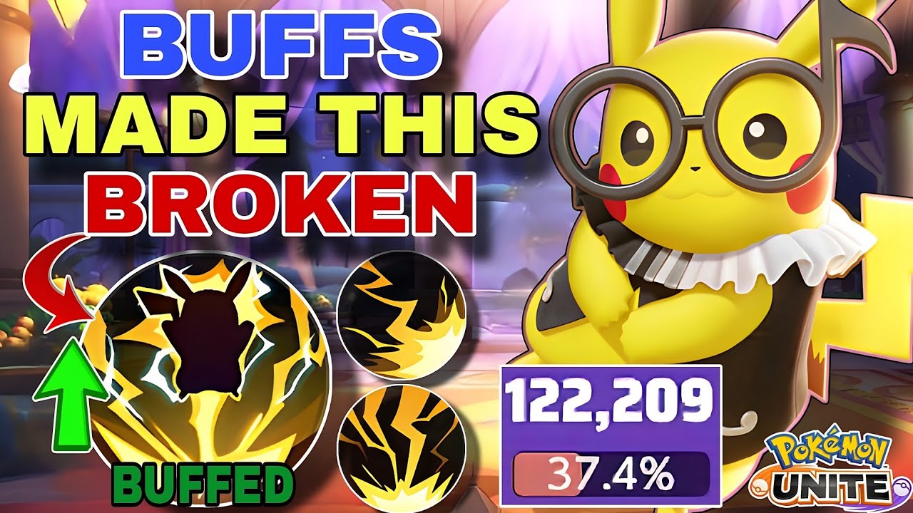 Unite Move Buff Makes This PIKACHU Build Unbelievably Powerful ...