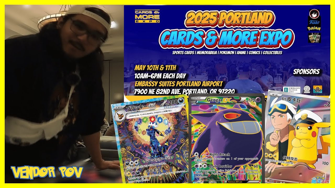 MY FIRST EVER CARDS AND MORE EXPO PORTLAND! - YouTube