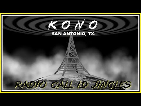 RADIO STATION CALL LETTER JINGLES - KONO (SAN ANTONIO, TEXAS) - YouTube