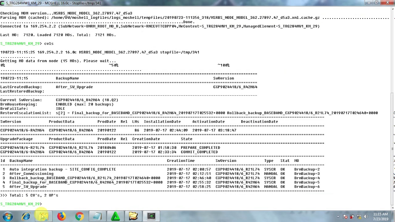 TUTORIAL BACKUP CV BASEBAND ERICSSON - YouTube