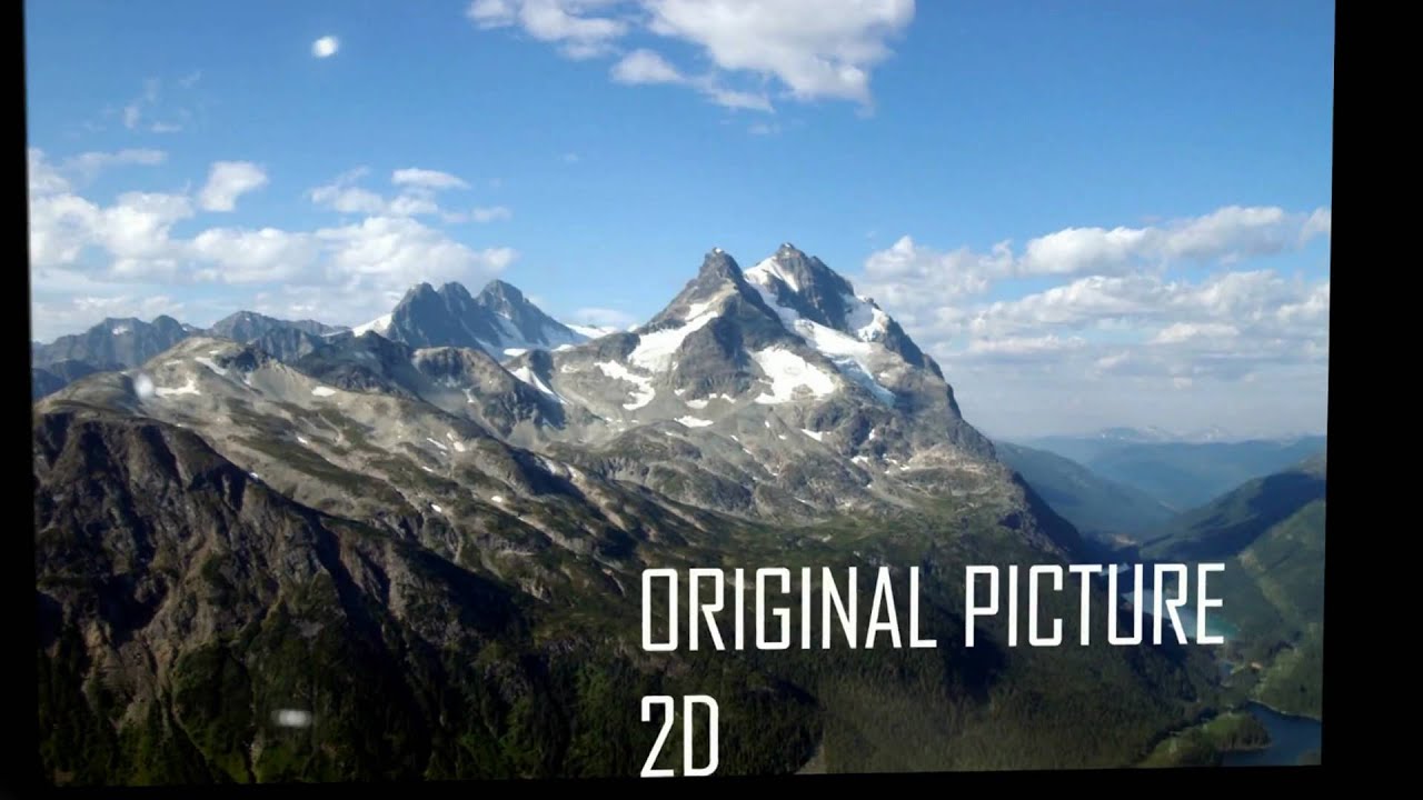 VFX Breakdown - Camera Mapping Mountains - YouTube