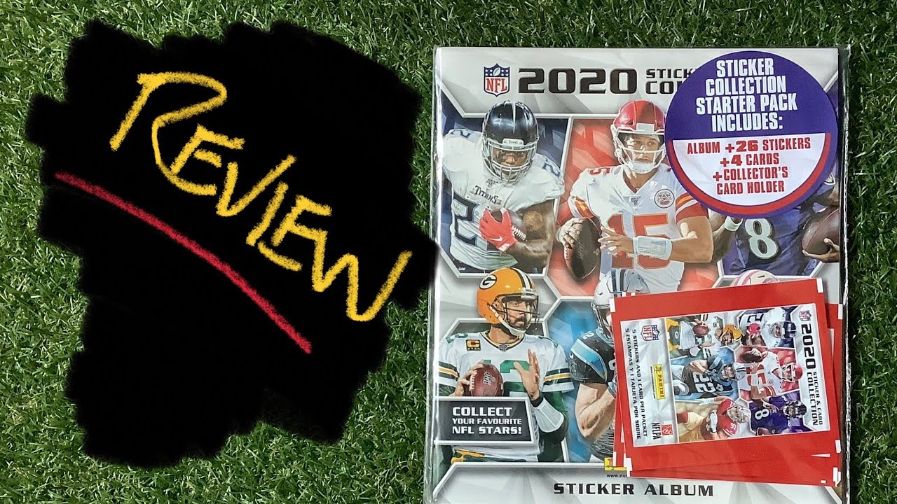 Panini NFL 2020 Hybrid Sticker Starter Set - Reviewed - YouTube