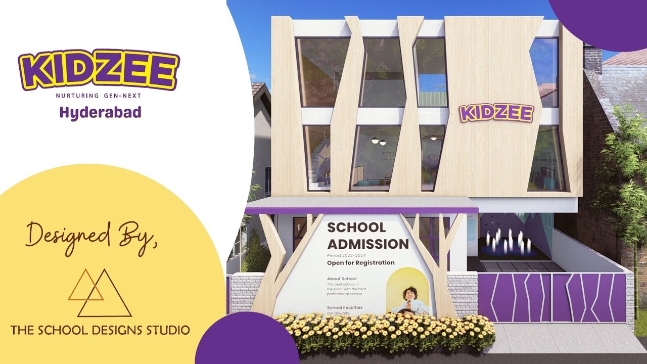 Kidzee Preschool, Hyderabad | Walkthrough of a Child-Centric Design by ...