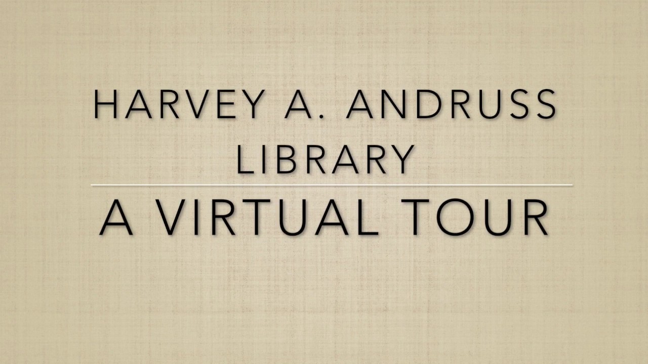 Harvey A Andruss Library--Virtual Tour - YouTube