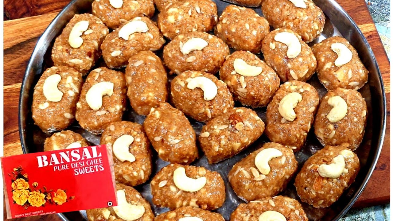 Maa Di daal Di Pinni| Urad dal Pinni| उरद दाल के लड्डू | Bansal sweets ...