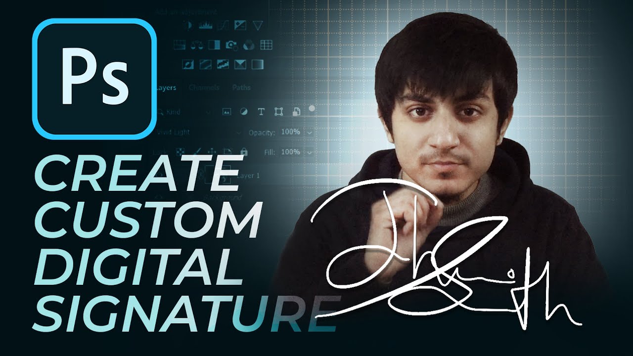 Create Your Own Custom Digital Signature Logo | Signature using Mobile ...