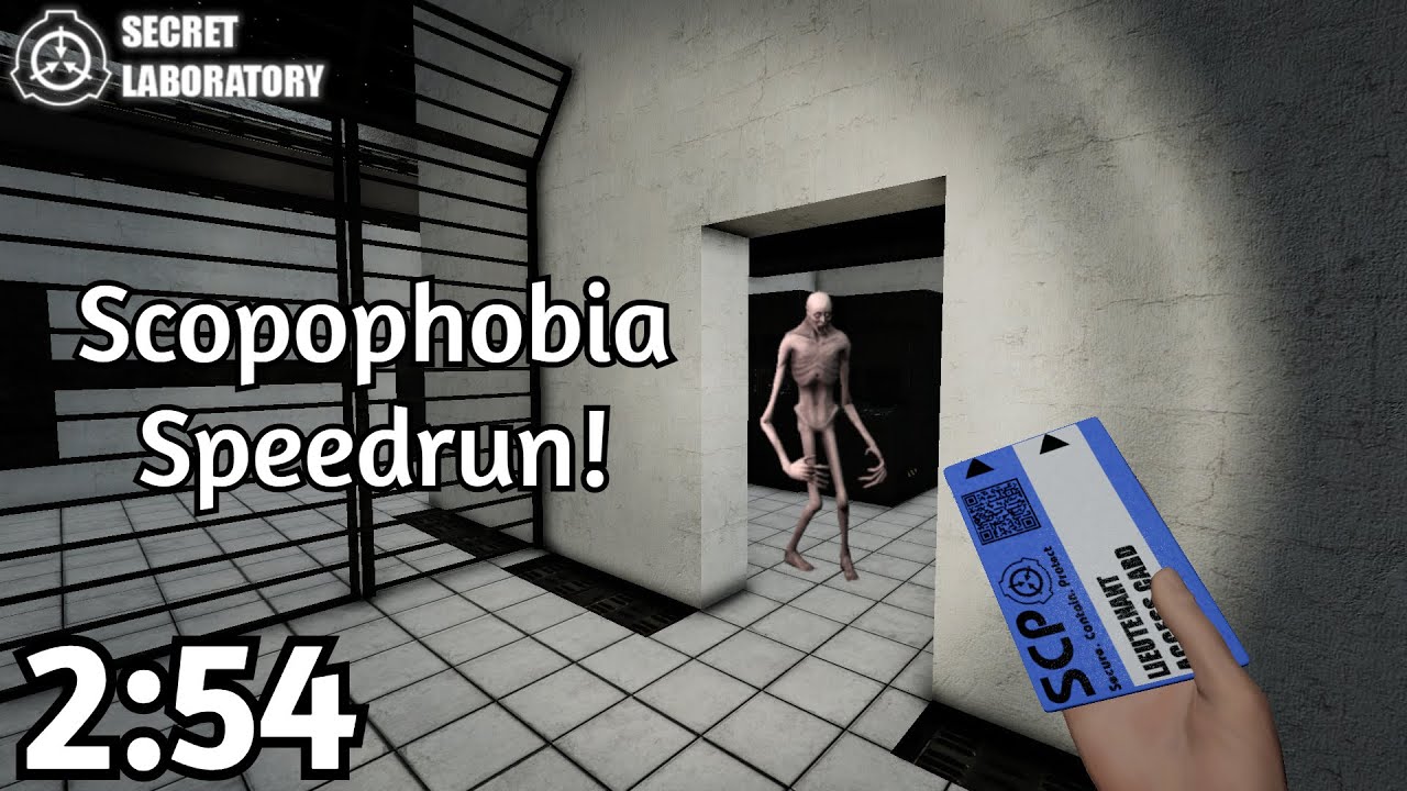 My Fastest Scopophobia Speedrun! | SCP Secret Laboratory - YouTube