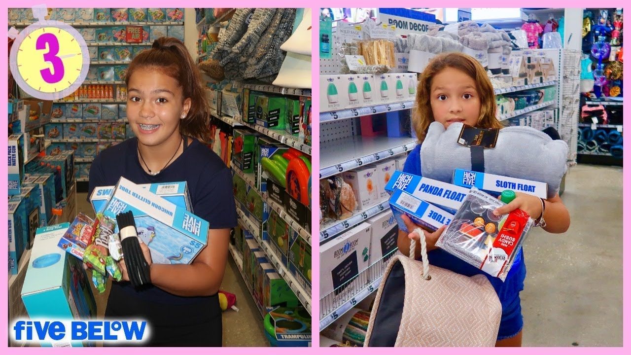 Anything YOU CAN CARRY IN 3 MINUTES at FIVE BELOW | SISTER FOREVER ...