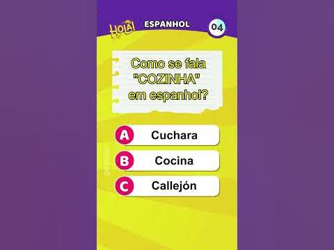 Perguntas e respostas de espanhol - Quiz de espanhol #quiz # ...