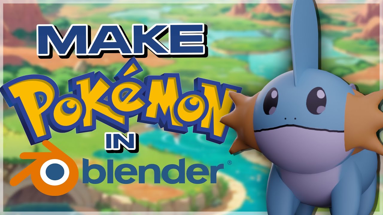 Learn Blender by Making 3D Pokemon! - YouTube