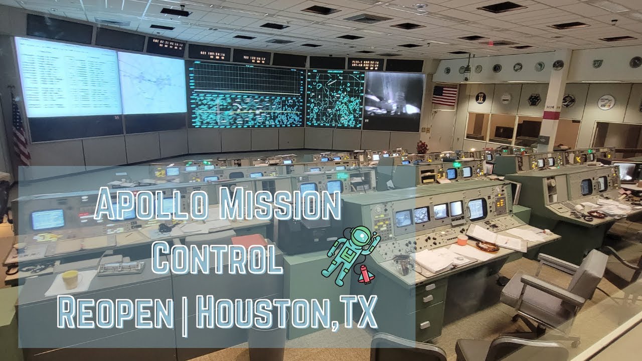 Nasa Control Center In Houston