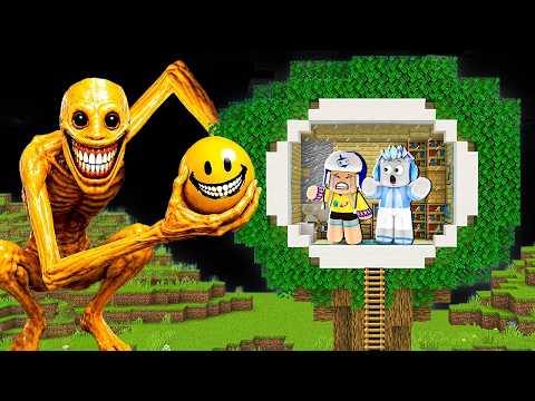 AKU DAN MOCIL BUAT RUMAH POHON YANG AMAN DARI VERITY SERAM YANG AKAN MENANGKAP KITA DI ROBLOX!!