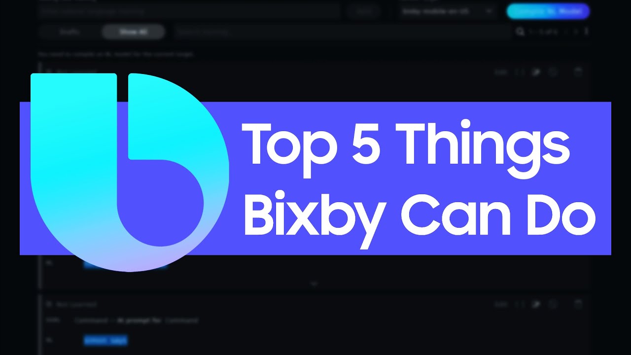 Top 5 Bixby - Jonathan Pan - YouTube