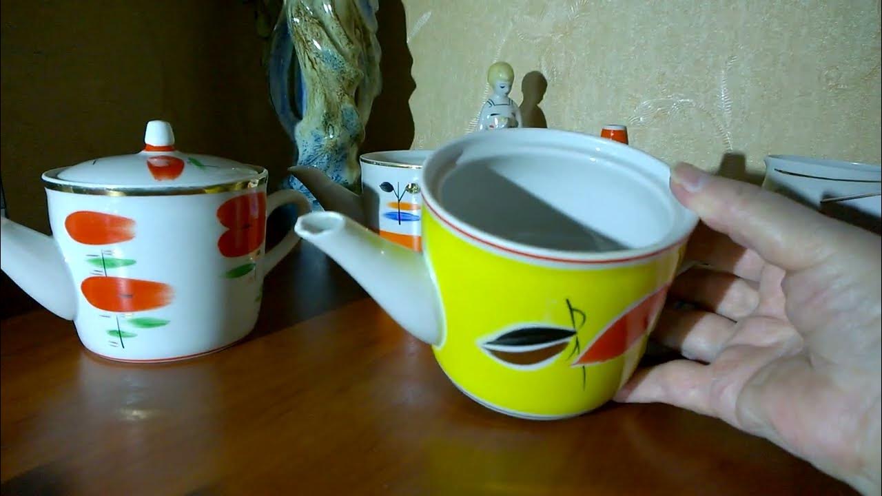 Мои любимые чайники. - YouTube