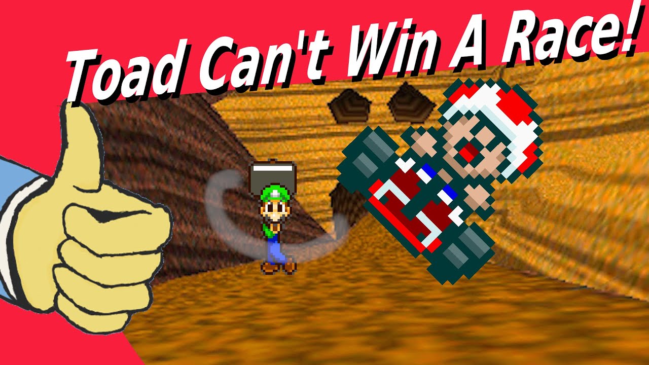 Luigi Commits a HATE CRIME against TOAD | Mario Kart 64 Part 9 - YouTube