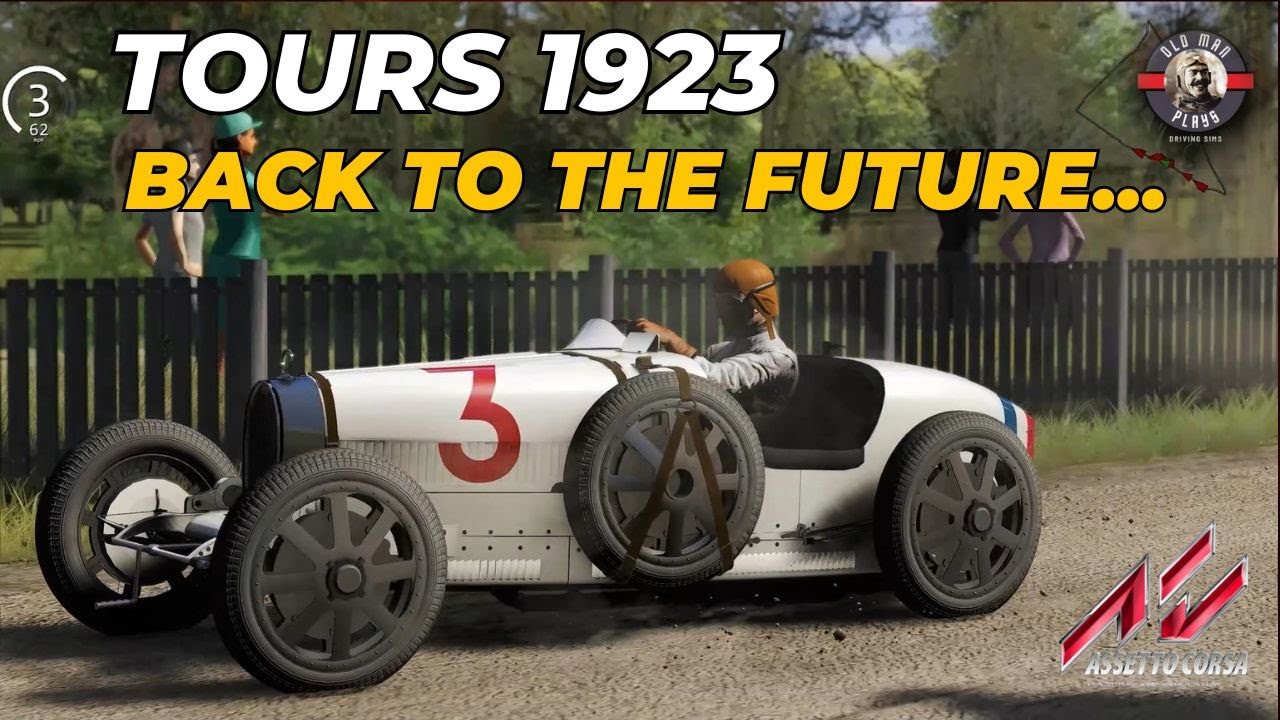 Step Back In Time: Vintage Car Racing In Assetto Corsa - Tours 1923 ...