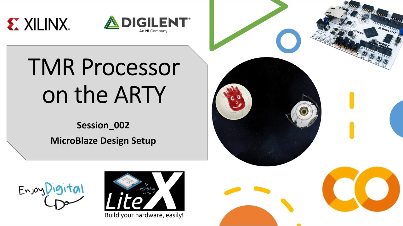 TMR processor on the ARTY - Session_002 - YouTube