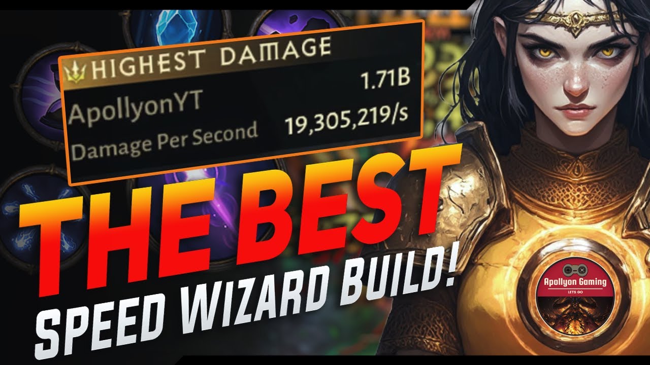 The Only Wizard Build You Need Right Now - FASTEST PVE KILLING MONSTER ...