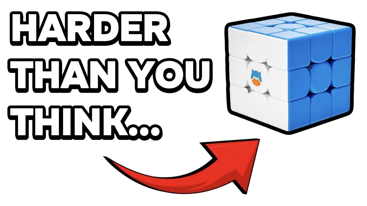 This One-Sided Cube is ACTUALLY HARD?!? - YouTube