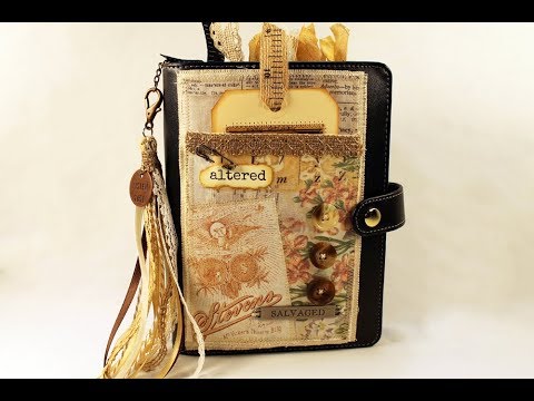 Altered - a Tim Holtz themed planner - YouTube