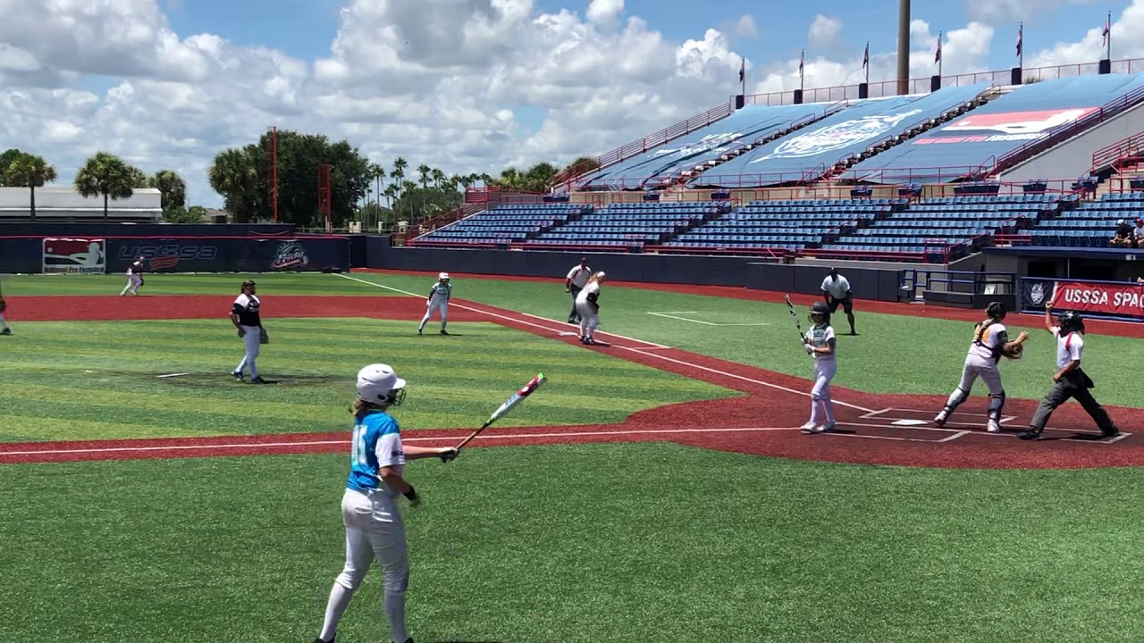 Haley Schroeder 2024 At Bat All American Games Championship Game - YouTube