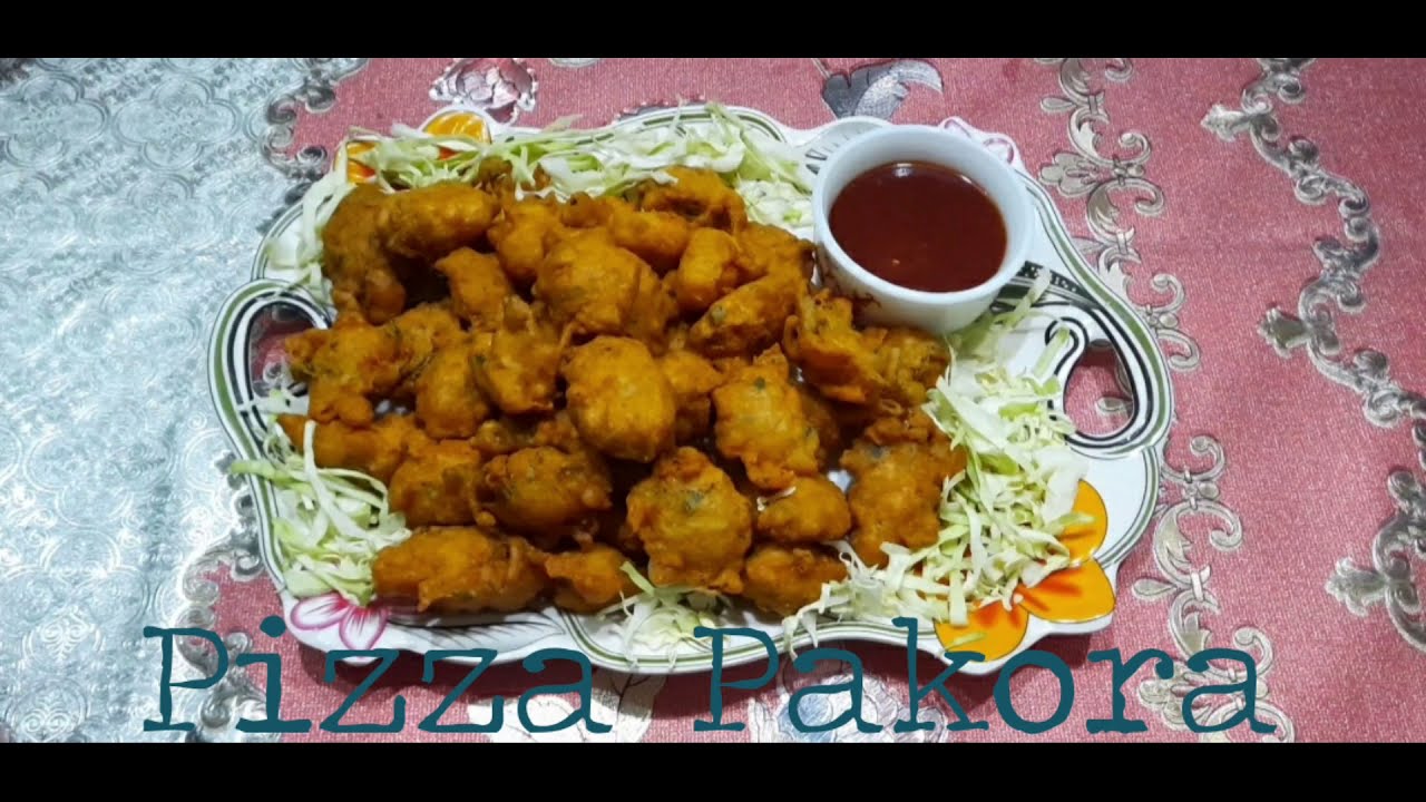 upcoming recipes||pizza pakora|| recipe by maida's food - YouTube