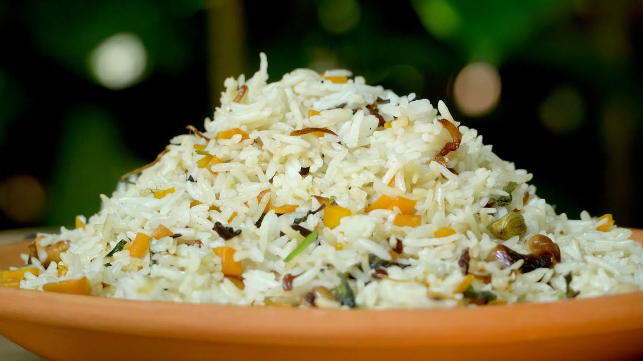 Simple And Easy Ghee Rice | Tasty Ney Choru - YouTube