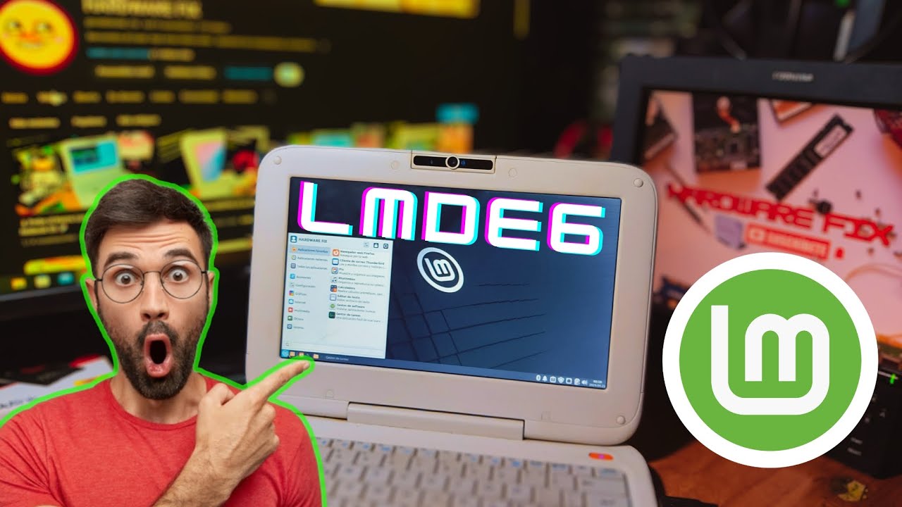 🚀 Probe el Nuevo Linux Mint LMDE en una Netbook G5 ⚡ - YouTube