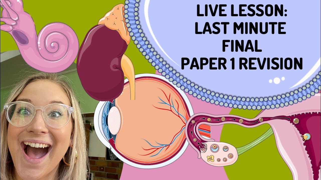 LIFE SCIENCES PAPER 1 FINAL : last minute revision - YouTube