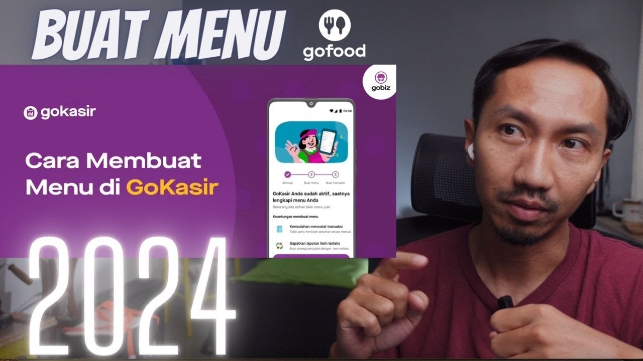 CARA BUAT MENU DI APLIKASI GOFOOD | GOBIZ | 2024 | MUDAH DAN CEPAT ...