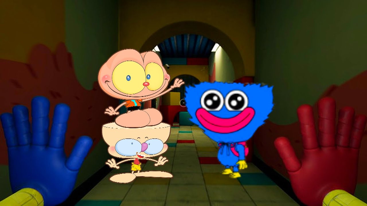 MONGO E DRONGO CUIDARAM DO BEBÊ HUGGY *POPPY PLAYTIME* (Mongo e Drongo ...