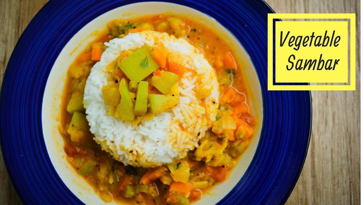 [Vegetable Sambar]| Quick and Easy Sambar Recipe | how to make south ...