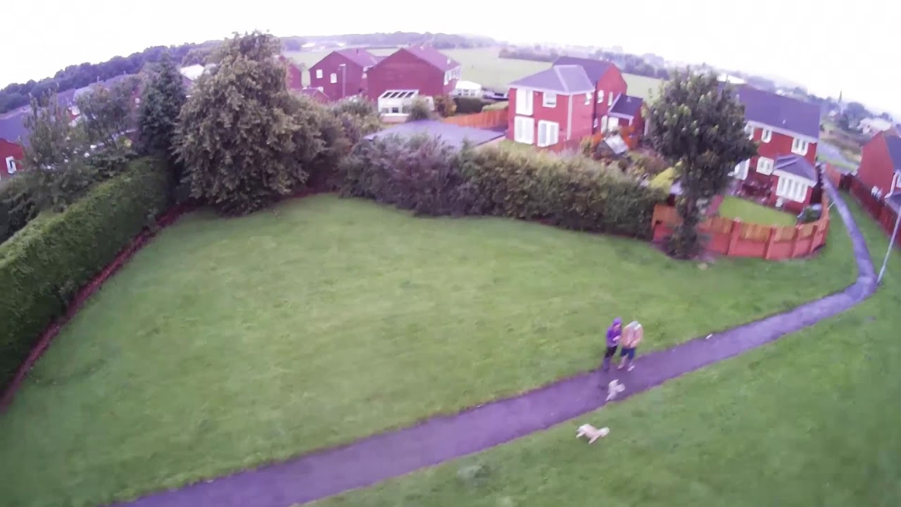 Eachine 520s Drone quick test flight - YouTube