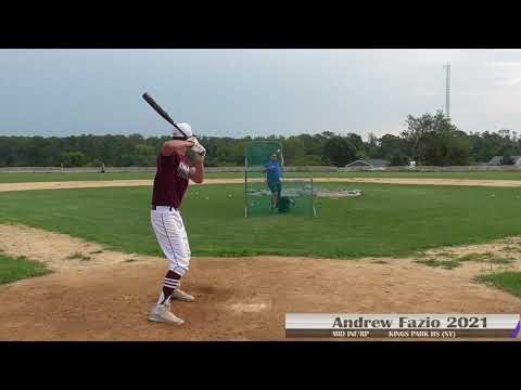 Andrew Fazio 2021 SS/RP Kings Park HS (NY) College Recruiting Video ...