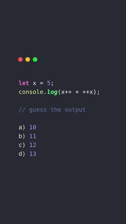 Javascript Guess The Output Javascriptcodingchallengewebdev Programmingquiz Codelogic