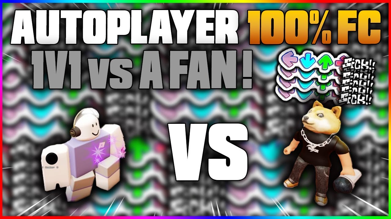 AUTOPLAYER VS. ANOTHER FAN 😳 100% FC 4x SPEED! | FUNKY FRIDAY ROBLOX ...