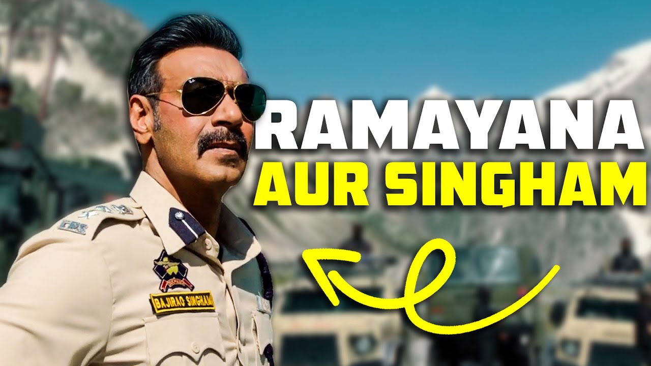 SINGHAM AGAIN Trailer Review - Ramayana pe Based ? - YouTube