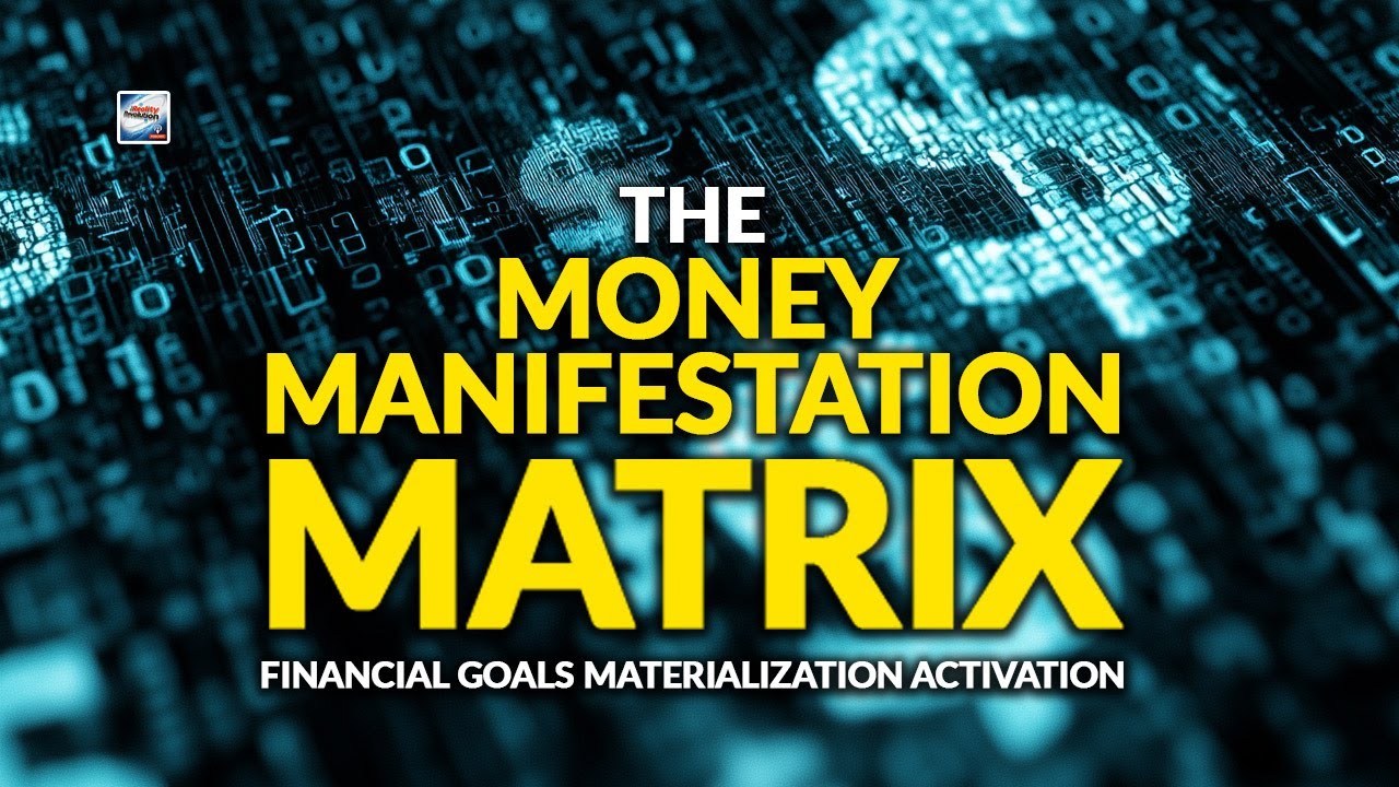 The Money Manifestation Matrix Financial Goals Materialization ...
