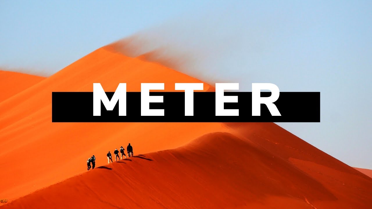 Meter and it's types including Iambic, trochee, anapest, Dactyl ...