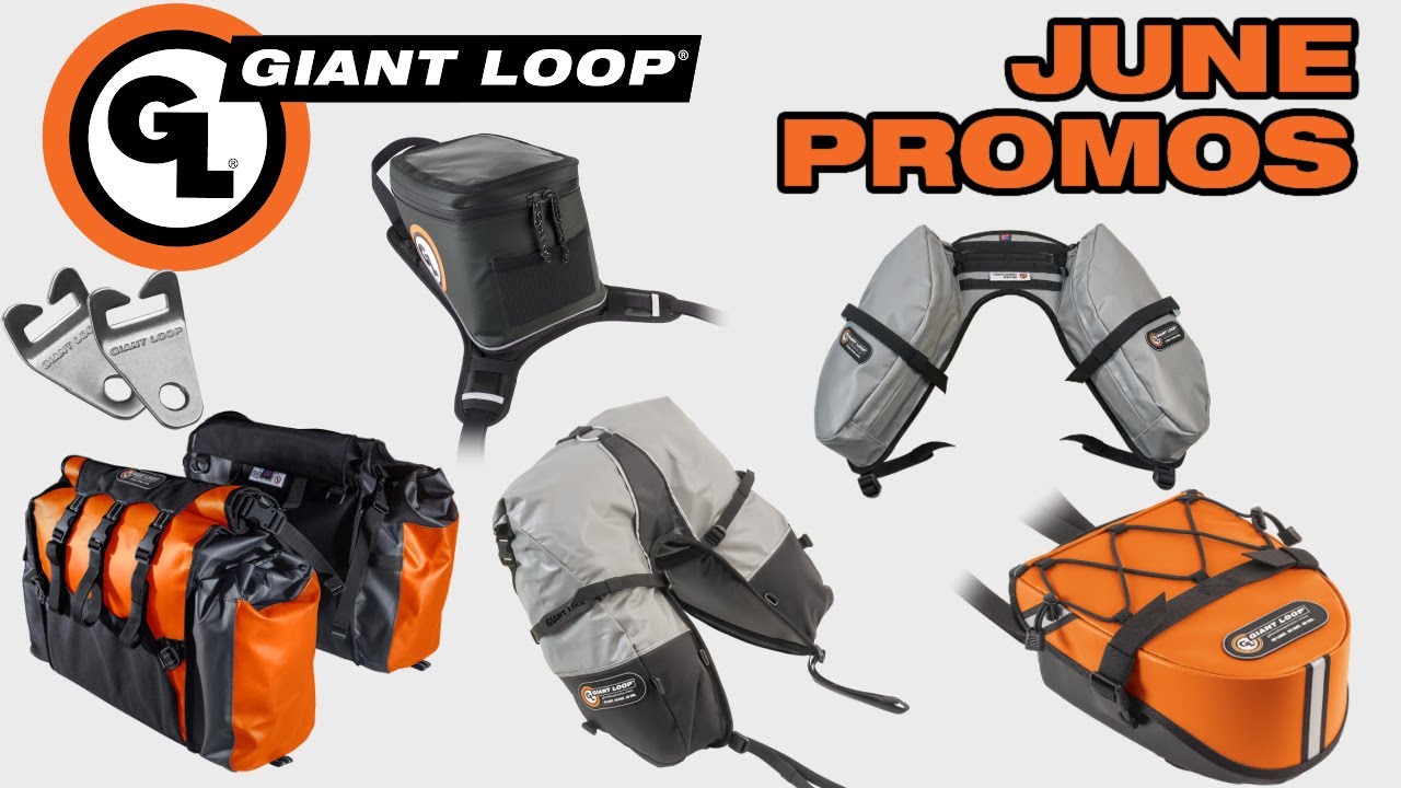 Giant Loop June 2023 Promos: Free Giant Loop Mounts, Free Pannier ...