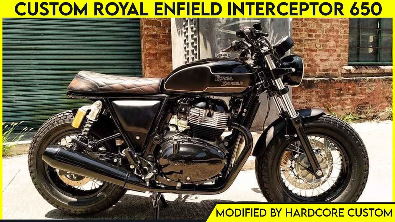 Royal Enfield Interceptor 650 Modified By Hardcore Custom | Gives All ...