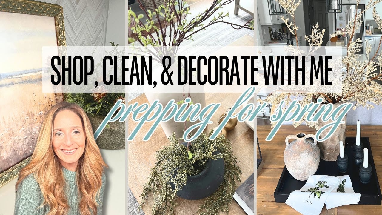 PRE-SPRING DECORATE WITH ME! | VALENTINE'S DAY DECOR | SPRING STYLING ...
