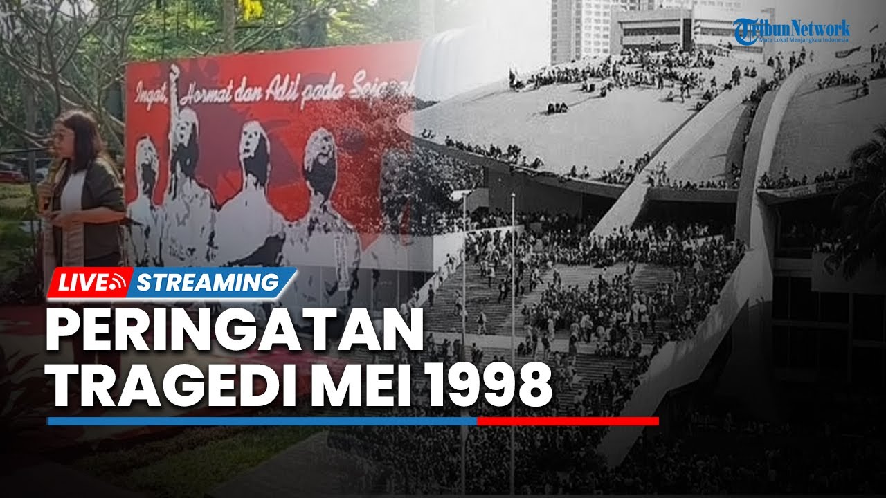 🔴LIVE: Peringatan Tragedi Mei 1998 di Pemakaman Massal Korban di TPU ...