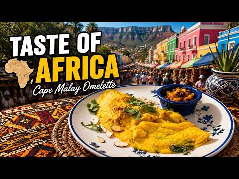 Cape Malay Omelette | A Taste of South Africa for Breakfast #eggrecipe #foodie #southafrica #brunch